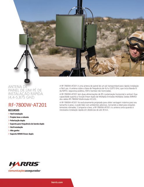 RF-7800W-AT201 - Harris RF Communications - Harris Corporation