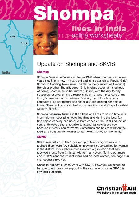 Complete resource - Learn - Christian Aid