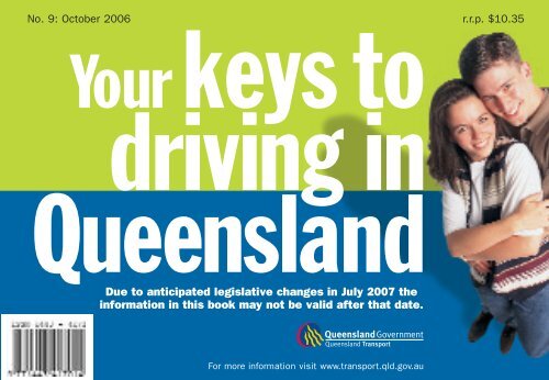 Your keys to driving in Queensland - Queensland Government