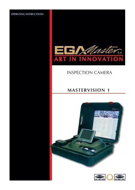 MASTERVISION 1 INSPECTION CAMERA - Ega Master