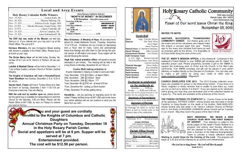 Holy Rosary Catholic Community