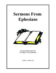 Exegesis Of Ephesians 4:11â 16 - Free Sermon Outlines