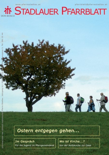 Angela Lehner und Dominik Jagenbrein - 22., Pfarre Stadlau