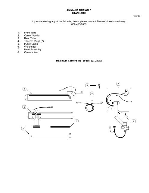 Standard Triangle - Jimmy Jib