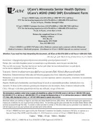 PCA ASSESSMENT REQUEST FORM - UCare