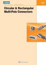 DIN Connectors - Hosiden