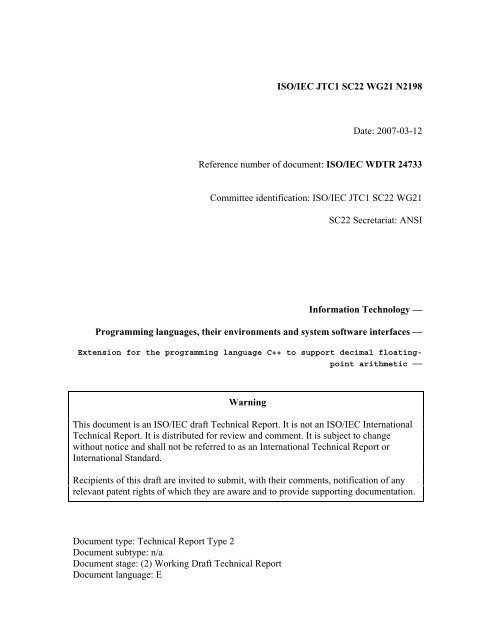 N2198 - Open-std.org