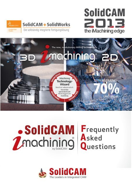 Download iMachining FAQ - SolidCAM