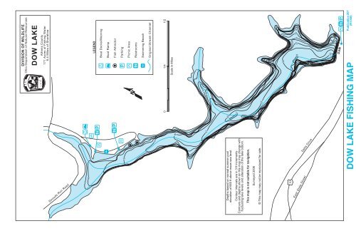 DOW LAKE FISHING MAP - Ohio Department of Natural Resources