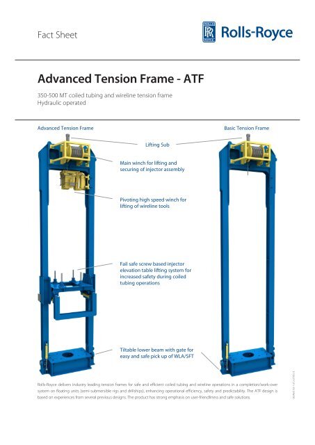 Advanced Tension Frame - ATF - Rolls-Royce
