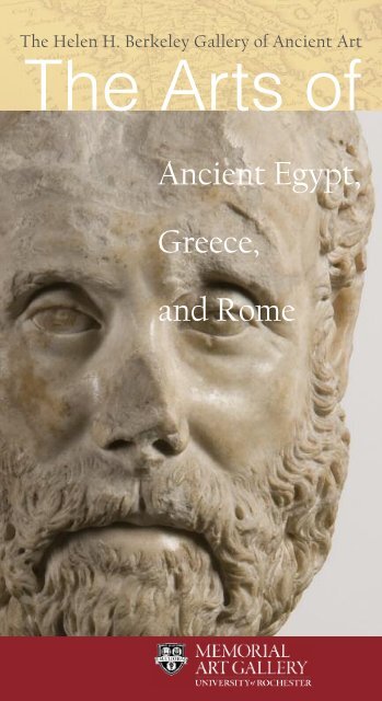 Ancient Egypt, Greece, and Rome - Memorial Art Gallery - University ...