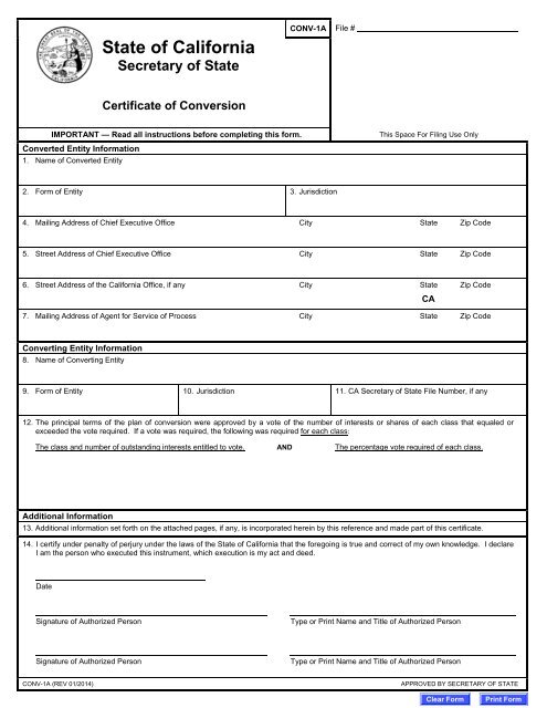 certificate of authority california secretary of state - LLC Bible certificate of authority california secretary of state - LLC Bible