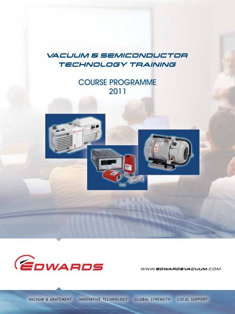 vacuum & semiconductor technology training course ... - Edwards