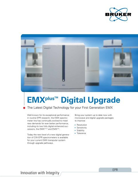 emx upgrade - Bruker