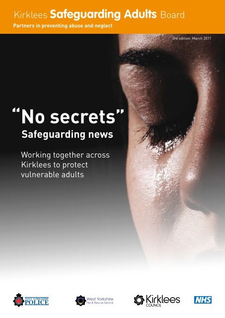 Safeguarding newsletter issue 3 March 2011 - NHS Kirklees