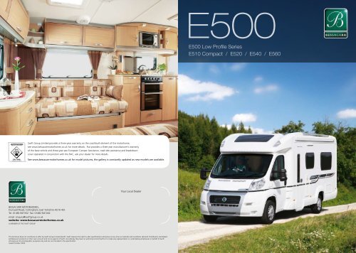 Bessacarr E500 - Swift Group