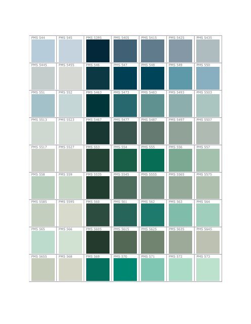 PMS 544 PMS 545 PMS 5395