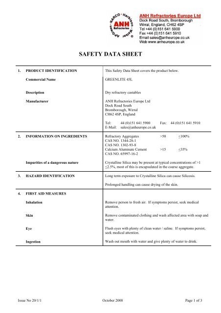 Greenlite 45L safety (99kb)