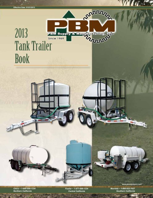 2013 Tank Trailer Book - PBM Supply & Mfg.