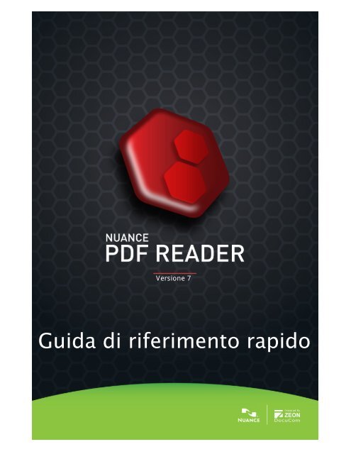 Guida Di Riferimento Rapido Nuance