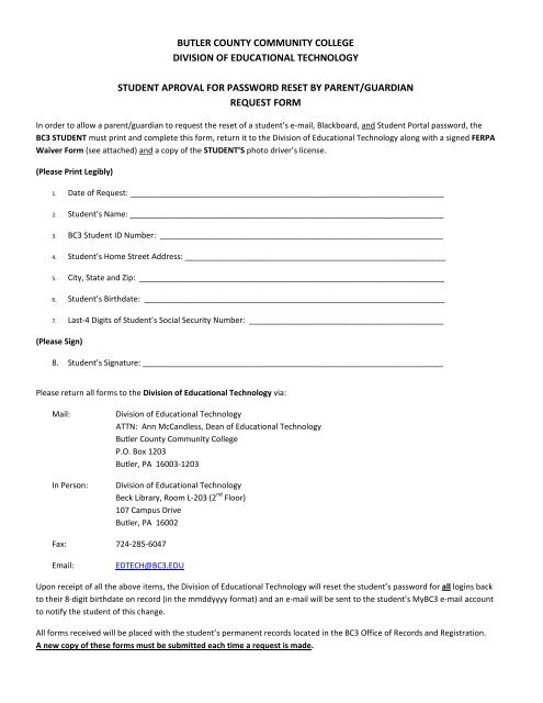 Student Portal Password Reset Request Letter Sample L - vrogue.co Student Portal Password Reset Request Letter Sample L - vrogue.co