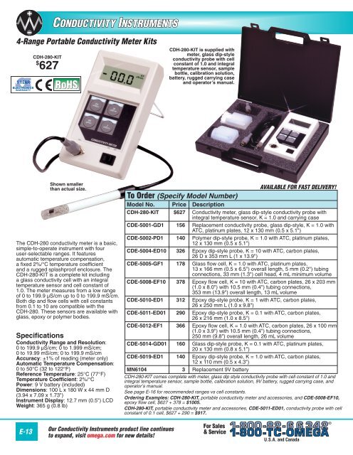 Conductivity Meter Kits
