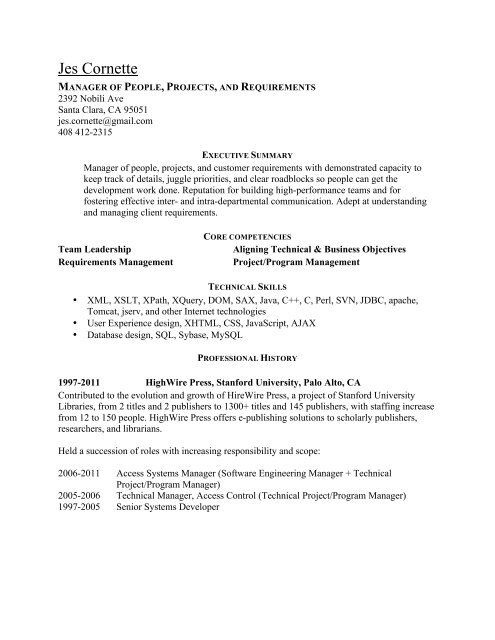 Stanford Resume Template Stanford Resume Template Free Resume Sample 
