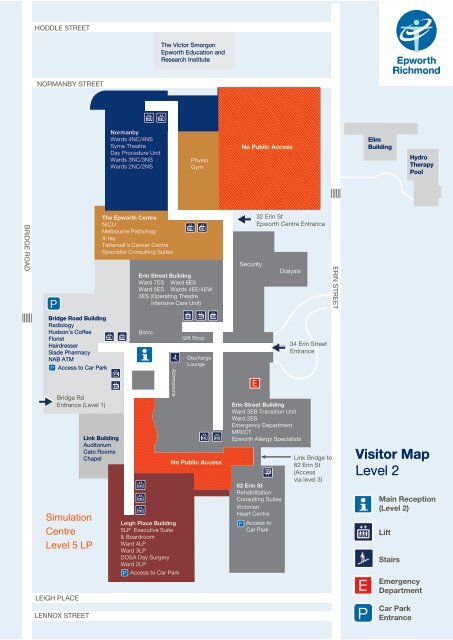 Epworth Richmond Visitor Map with Simulation centre.pdf