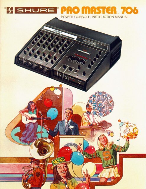 Pro Master 706 Power Console - Shure