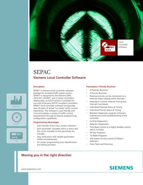 siemens sepac - Interprovincial Traffic Services