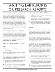 Writing an Annotated Bibliography - University of Guelph Library