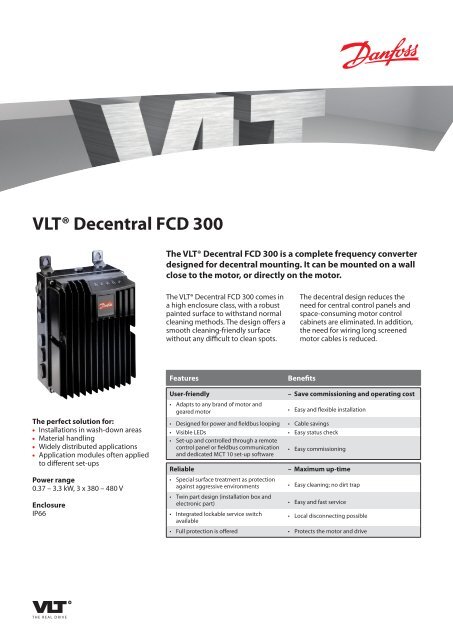 VLT® Decentral FCD 300