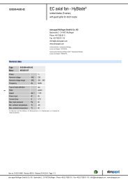 Data sheet [PDF] - ebm-papst