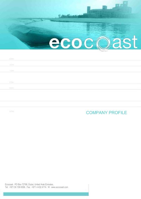 COMPANY PROFILE - Ecocoast Contracting LLC