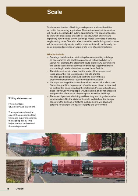 Scale Scale means the siz