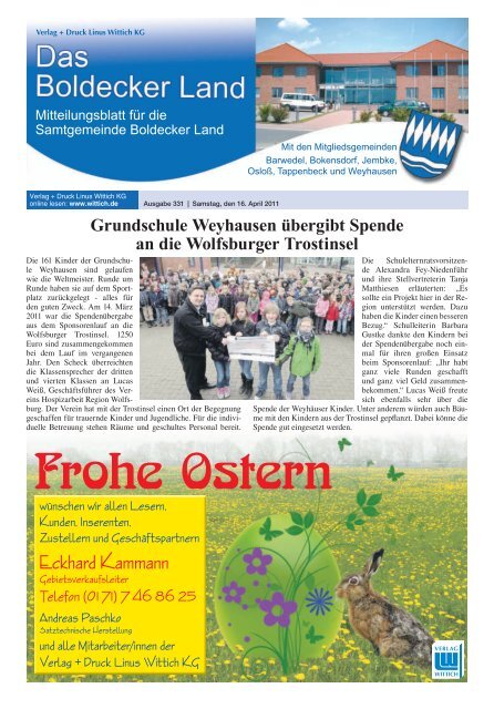 Gemeinde Weyhausen - Samtgemeinde Boldecker Land