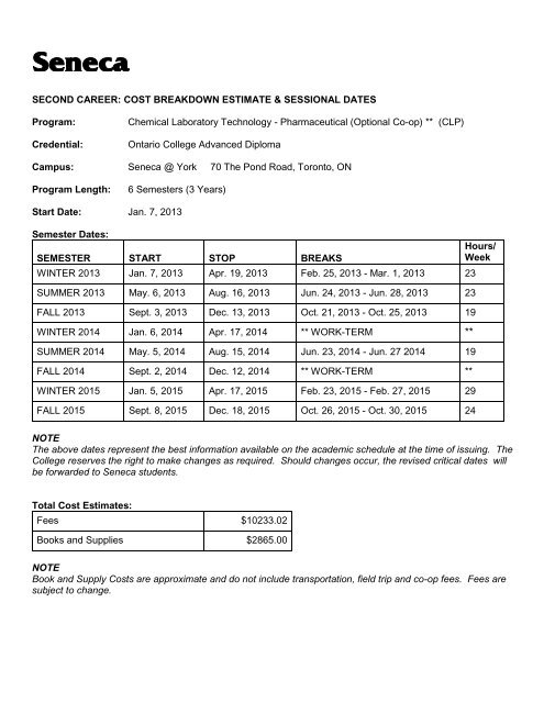 Chemical Laboratory Technology Pharmaceutical Seneca College chemical-laboratory-technology-pharmaceutical-seneca-college