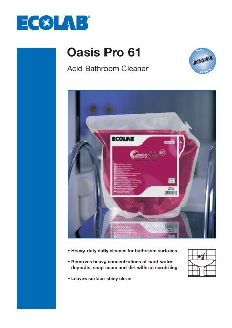 Oasis pro 61 - Western Hygiene