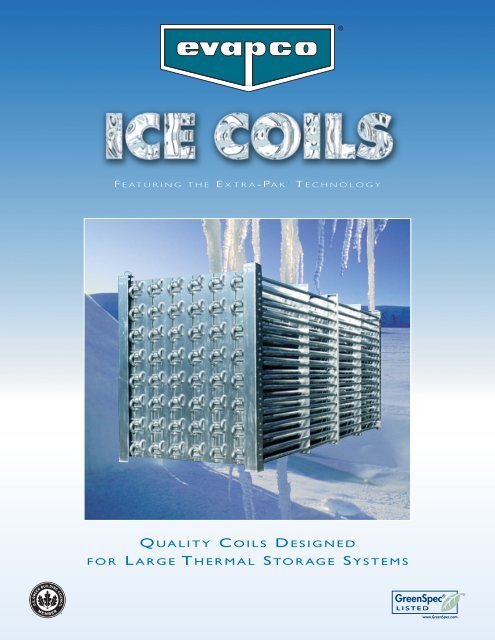 Ice Coils Catalog - EVAPCO Europe NV