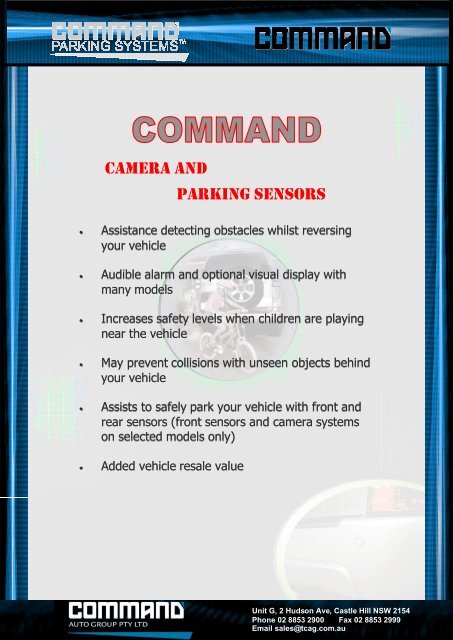Parking Systems 2010.pdf - Command Auto Group Pty Ltd
