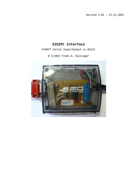 Sio2pc Usb Informacionpublicasvetgobgt 