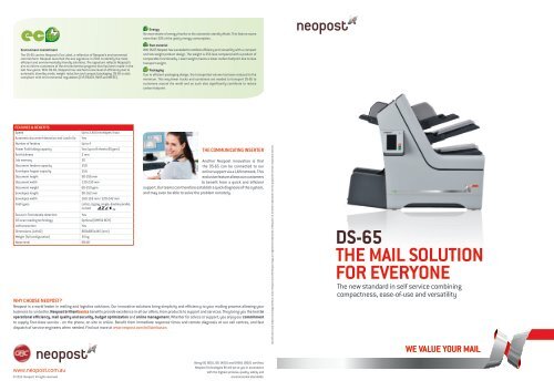 Neopost Logo IX 3 Quadient Mailing System – Loading New Rates