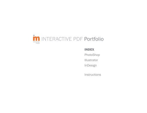 InteractIve PDF Portfolio