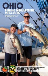 buckeye lake fishing map - Ohio Department of Natural Resources