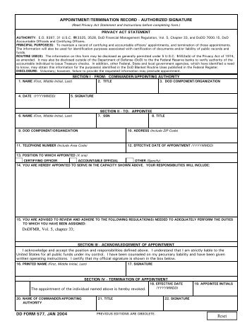 DD Form 1610, Request and Authorization for TDY Travel of DoD ...