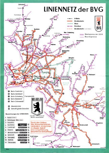 Liniennetzplan der BVB (1966), pdf 1 MB - Berliner Verkehrsseiten