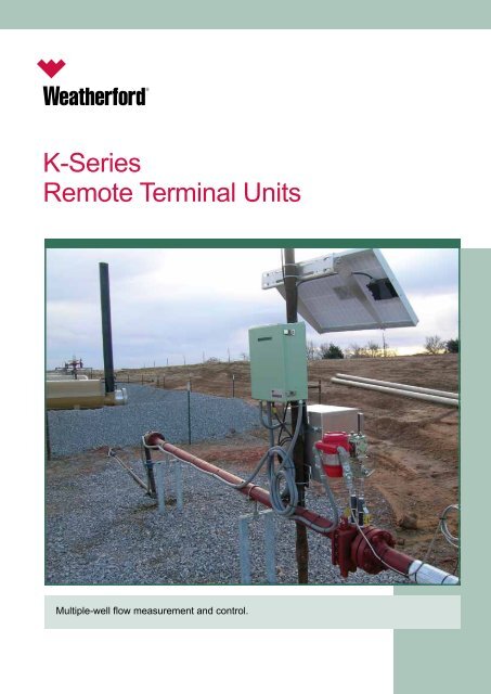 K-Series Remote Terminal Units -A4 - Weatherford International