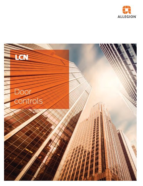 LCN Full Line Catalog - Security Technologies