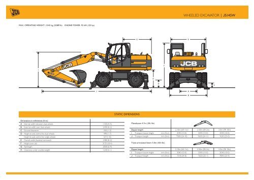 Technical Specification - Jcb
