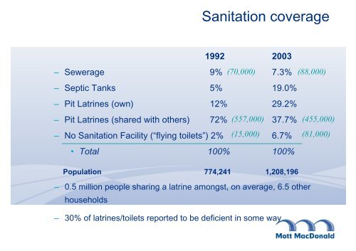 Sanitation